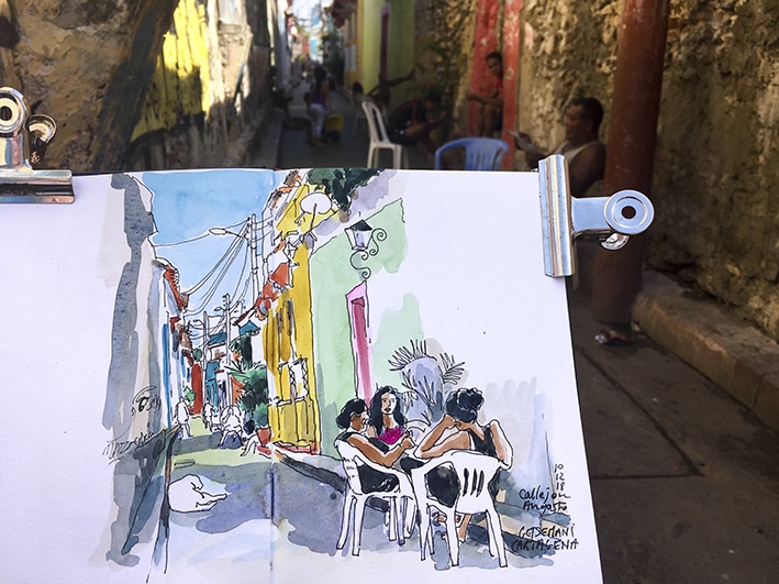 Acompte Stage Carnet de voyage-mexique-2024 - Atelier de la Salamandre