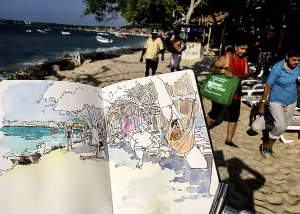 Acompte Stage Carnet de voyage-mexique-2024 - Atelier de la Salamandre