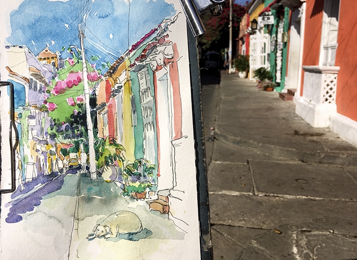 Acompte Stage Carnet de voyage-mexique-2024 - Atelier de la Salamandre